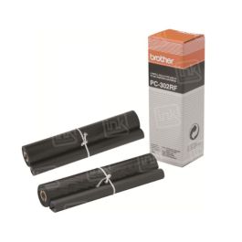 Brother PC-302RF Black 2-Pack | Thermal Fax Ribbon Rolls | OEM Thermal ...