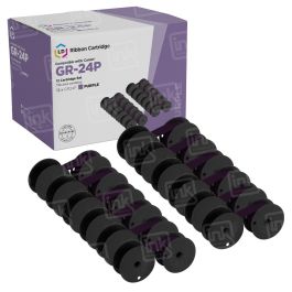 Canon Compatible GR24 Purple Printer Ribbon, 12-Pack - InkCartridges