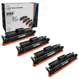 Compatible HP 210X High Yield Toner Set (Bk, C, M, Y) - InkCartridges