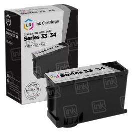 Dell Series 33/34 Compatible Ink Cartridges - EHY Black Ink Cartridges ...