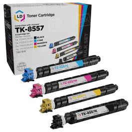 Kyocera Compatible TK-8557 (Bk, C, M, Y) Set of 4 Toner Cartridges ...